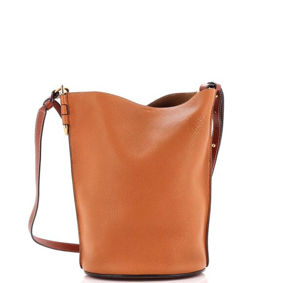 Loewe | Bags | Loewe Gate Bucket Bag Leather Medium Brown | Poshmark